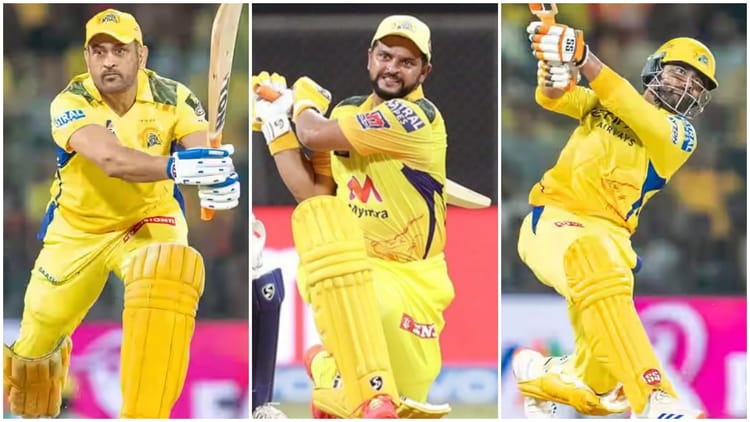 Ipl 2025:धोनी ने तोड़ा 'मिस्टर आईपीएल' रैना का बड़ा रिकॉर्ड; जडेजा ऐसा ...