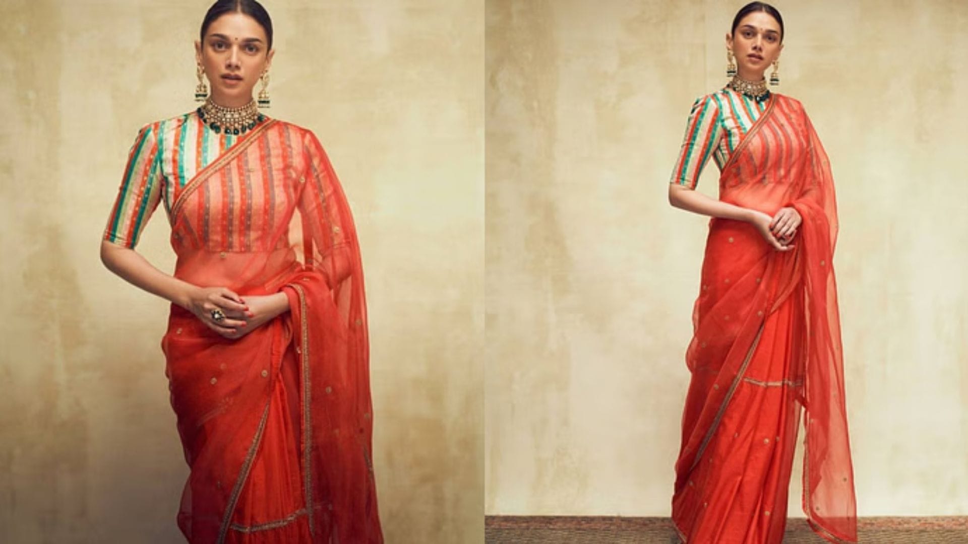 Saree Styling Tips:मैचिंग ब्लाउज का गया जमाना, जानें किस रंग की साड़ी ...
