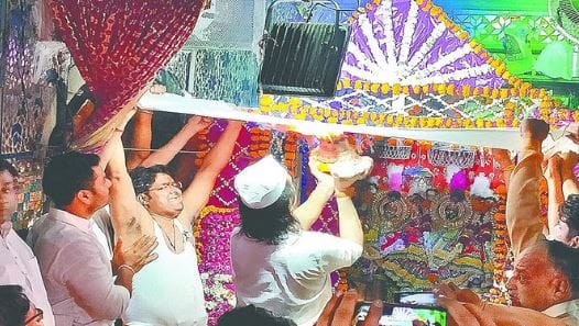 Nari-semri Devi Fair Begins, Miraculous Aarti Today - Agra News - नरी ...