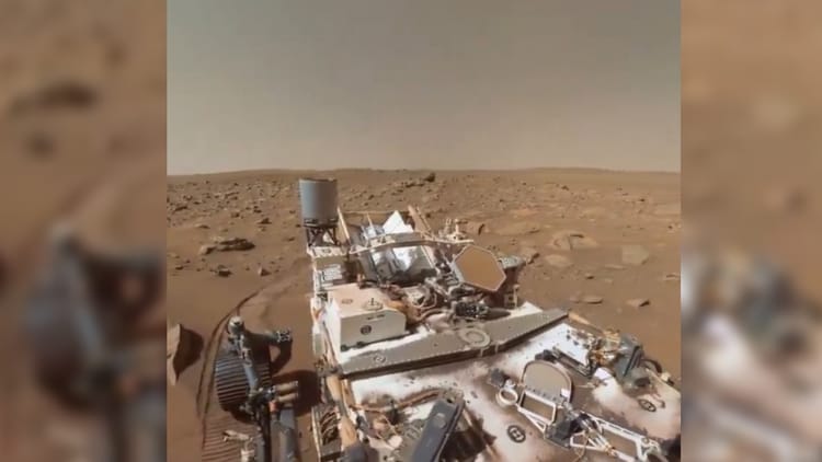 Mars Viral Video:मंगल ग्रह पर आखिर ऐसा क्या दिखा? नासा के नए वीडियो को ...