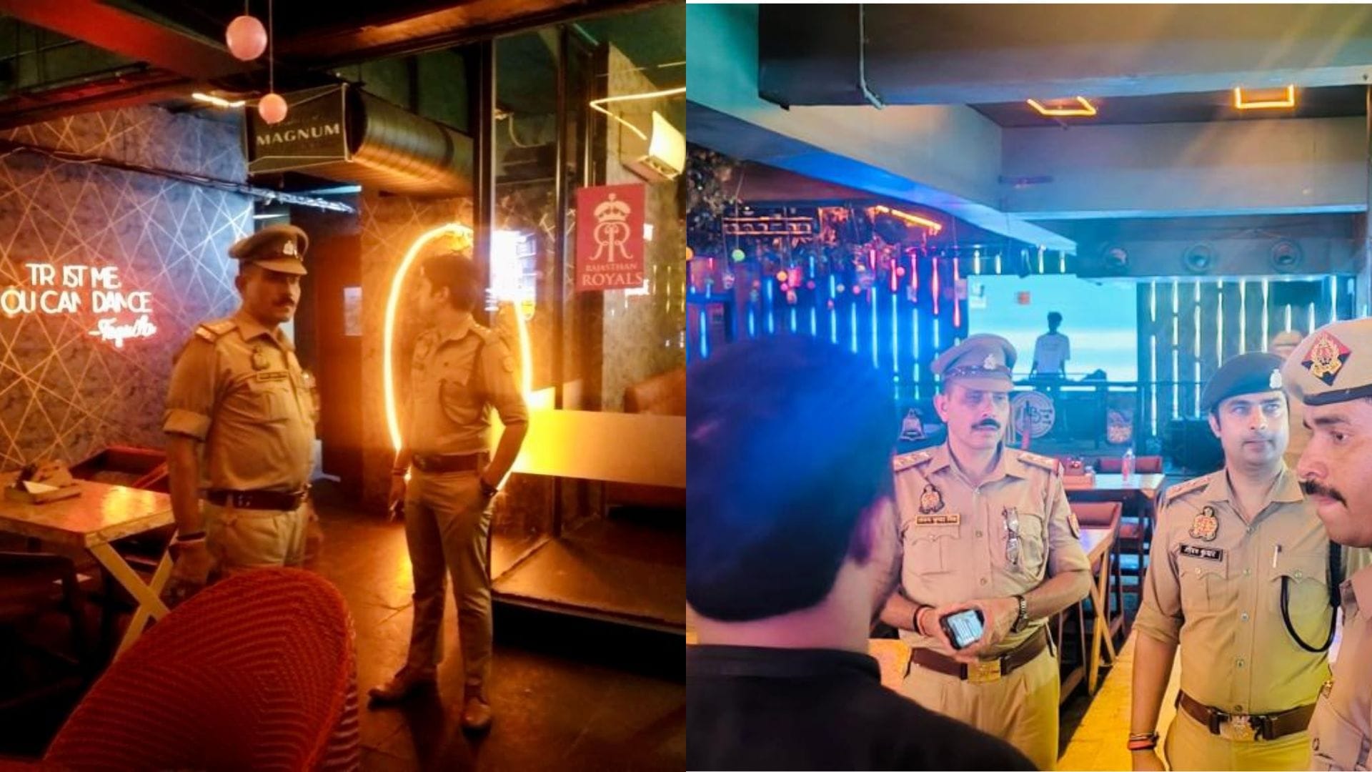 Varanasi News:देर रात स्पा सेंटर और बार में पुलिस का छापा, मची अफरा ...