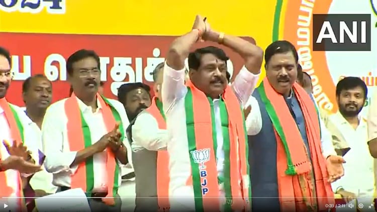 Nainar Nagendran Becomes The New President Of Tamil Nadu Bjp News In ...