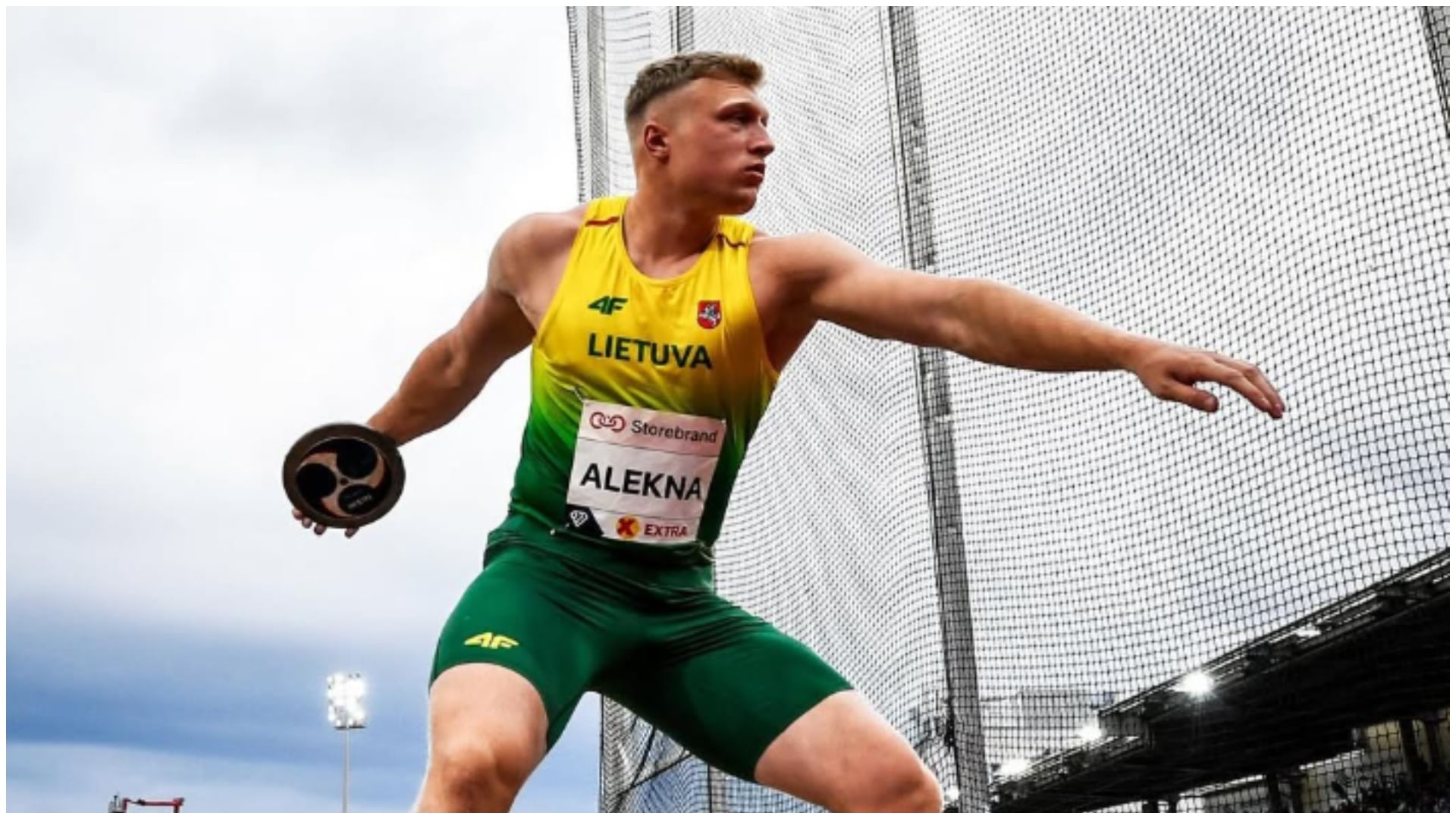 Mykolas Alekna Of Lithuania Sets World Record In Discus Throw, Throw Of 75.56 Meters - Amar ...