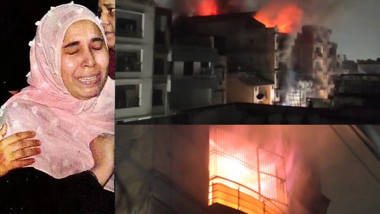 Kanpur Fire Incident Three Explosions In Basement Shook Area Cracks Appeared In Building - Amar ...