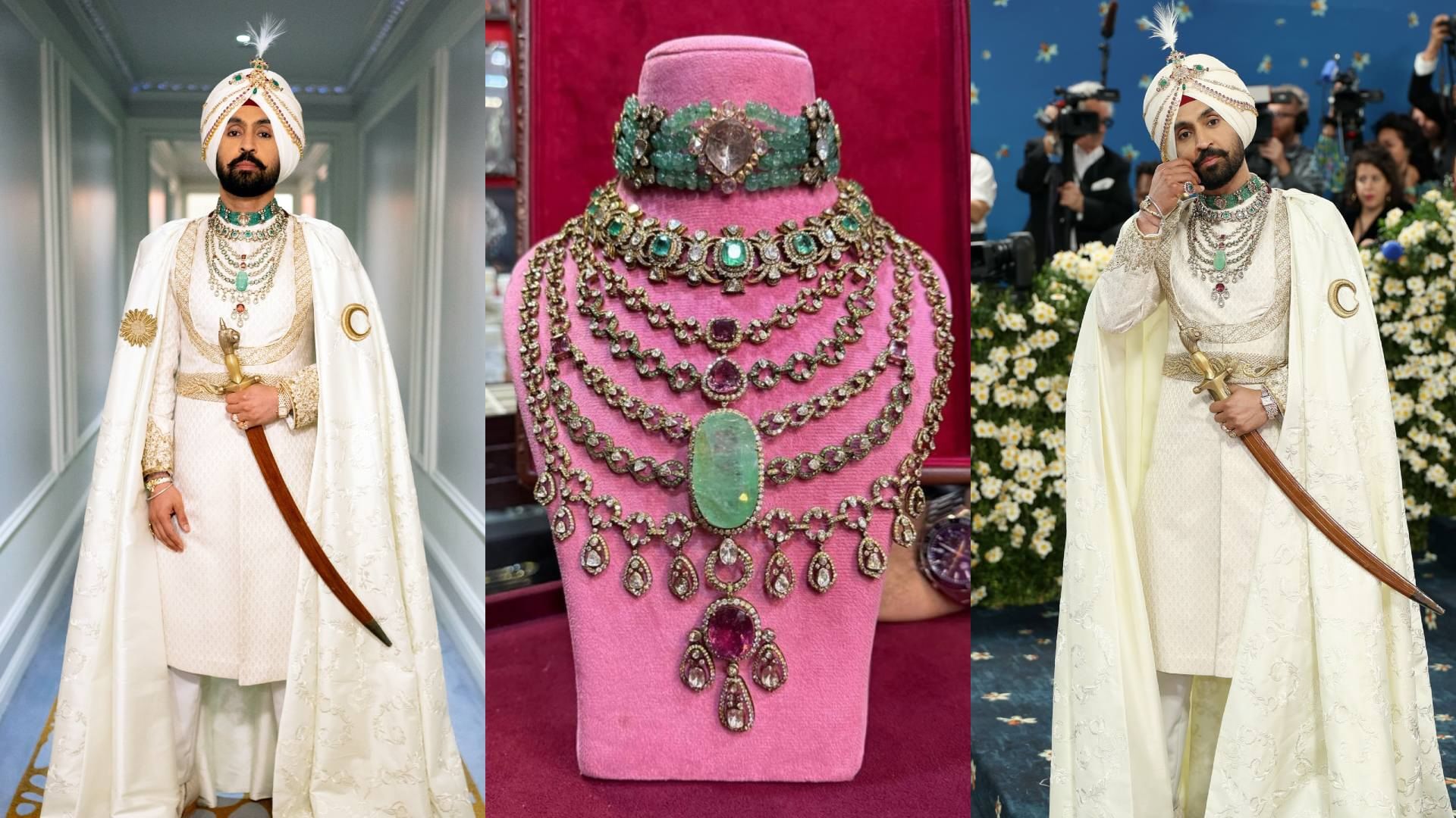 Met Gala 2025 Diljit Dosanjh Met Gala Look Viral On Social Media - Amar ...