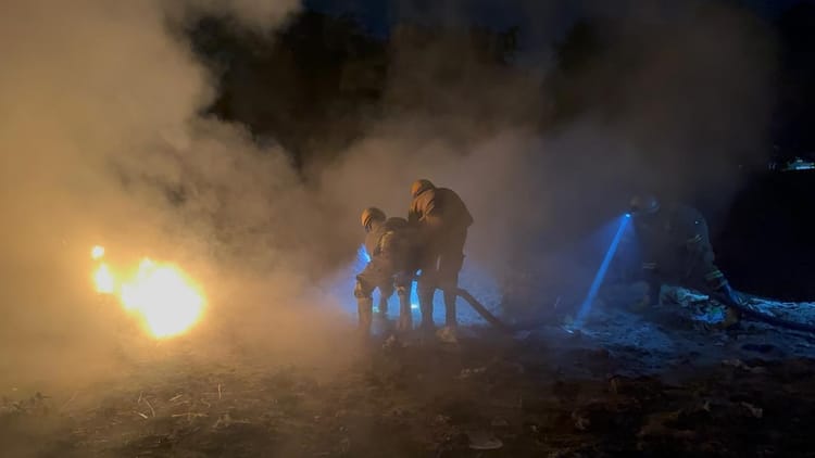 Practice Of Rescuing People Trapped In A Multi-storey Building After An ...