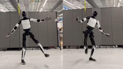 Elon Musk Shares Video Of Dancing Humanoid Robot Optimus Video Viral On ...