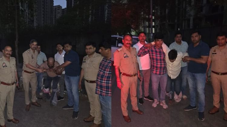 Police Arrested Two Criminals In Encounter In Greater Noida - Amar Ujala Hindi News Live ...