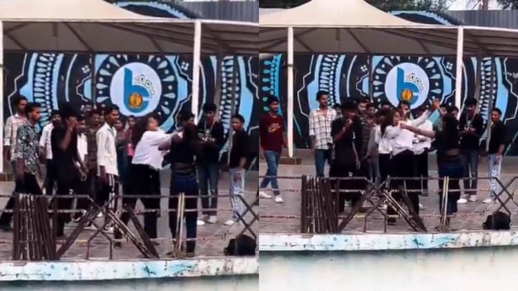 Viral Video:रील की नकल करने पर दो लड़कियों में हुआ भयंकर झगड़ा, एक ...