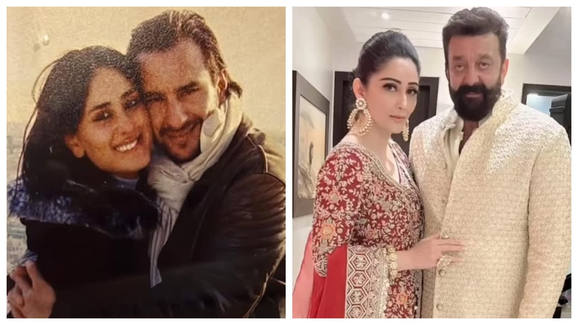 Indian Stars Married Women Much Younger Than Themselves Vishal Sanjay Dutt Saif Ali Khan Rajesh ...