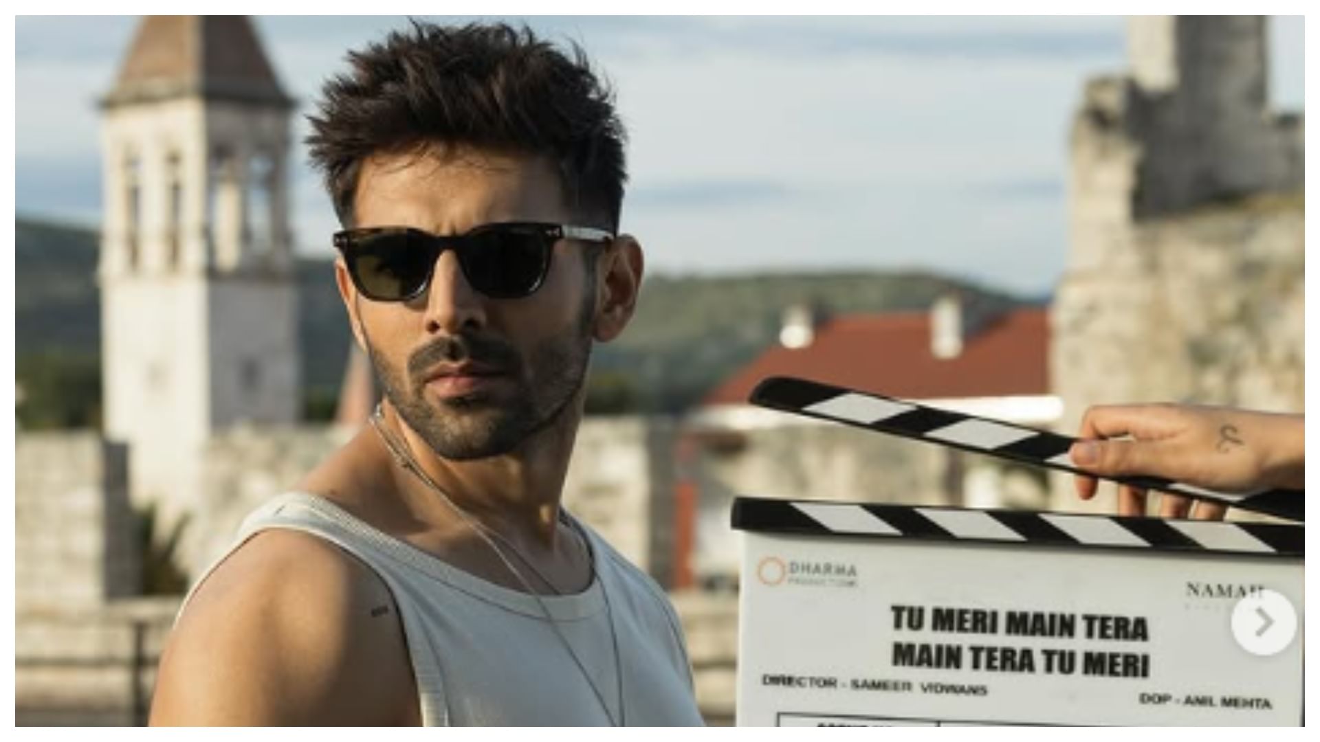 Kartik Aaryan New Look For Movie Tu Meri Main Tera Mai Tera Tu Meri ...