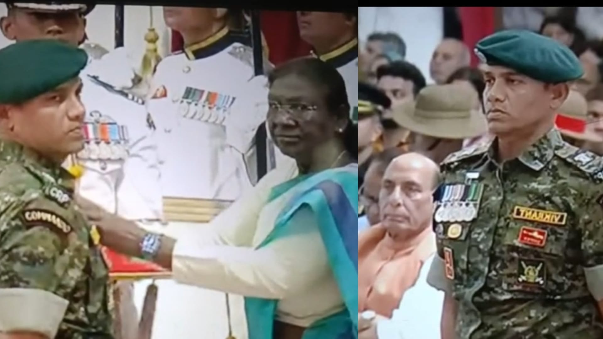 Bihar News : President Draupadi Murmu Awarded Vikrant Kumar Shaurya Chakra Naxal Attack ...