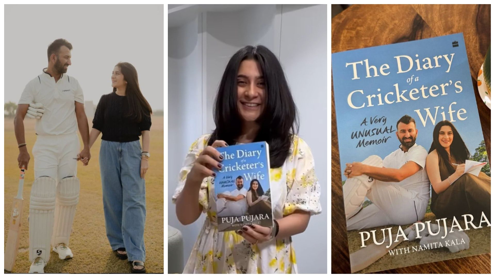 Pujara Wife Puja Book The Diary Of A Cricketers Wife: A Very Unusual ...