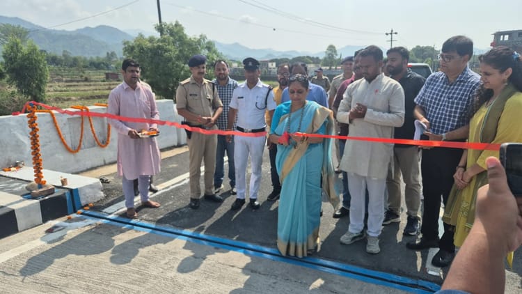 Kotdwar:इंतजार खत्म...विधानसभा अध्यक्ष ऋतु खंडूड़ी ने किया मालन पुल का ...