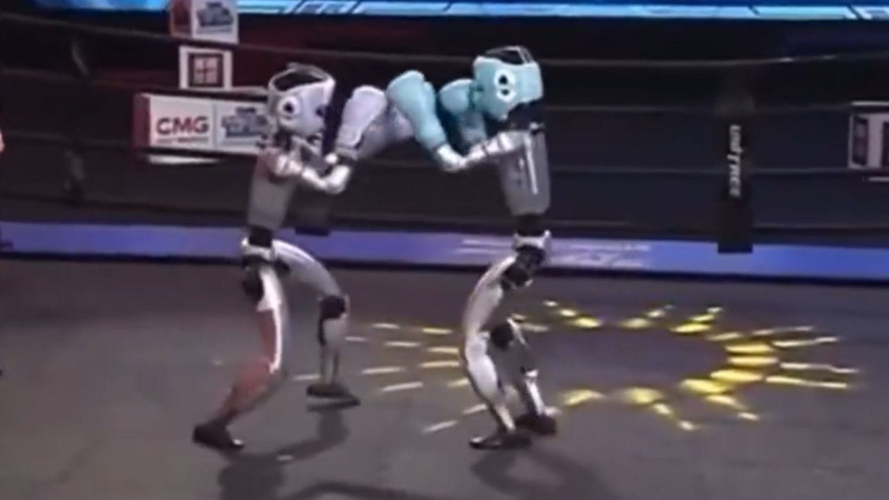 Robot Boxing Tournament Organized In China Imitates Human Moves Viral ...