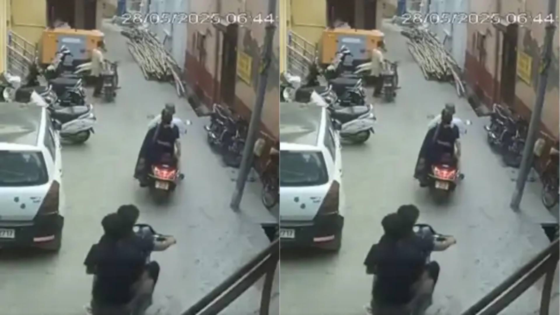 Viral Video:दिन दहाड़े बुजुर्ग महिला की गर्दन से सोने की चेन छीन कर ...