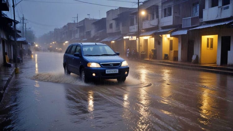 Sikar Weather: Torrential Rains In Sikar Disrupt Life, Waterlogging ...