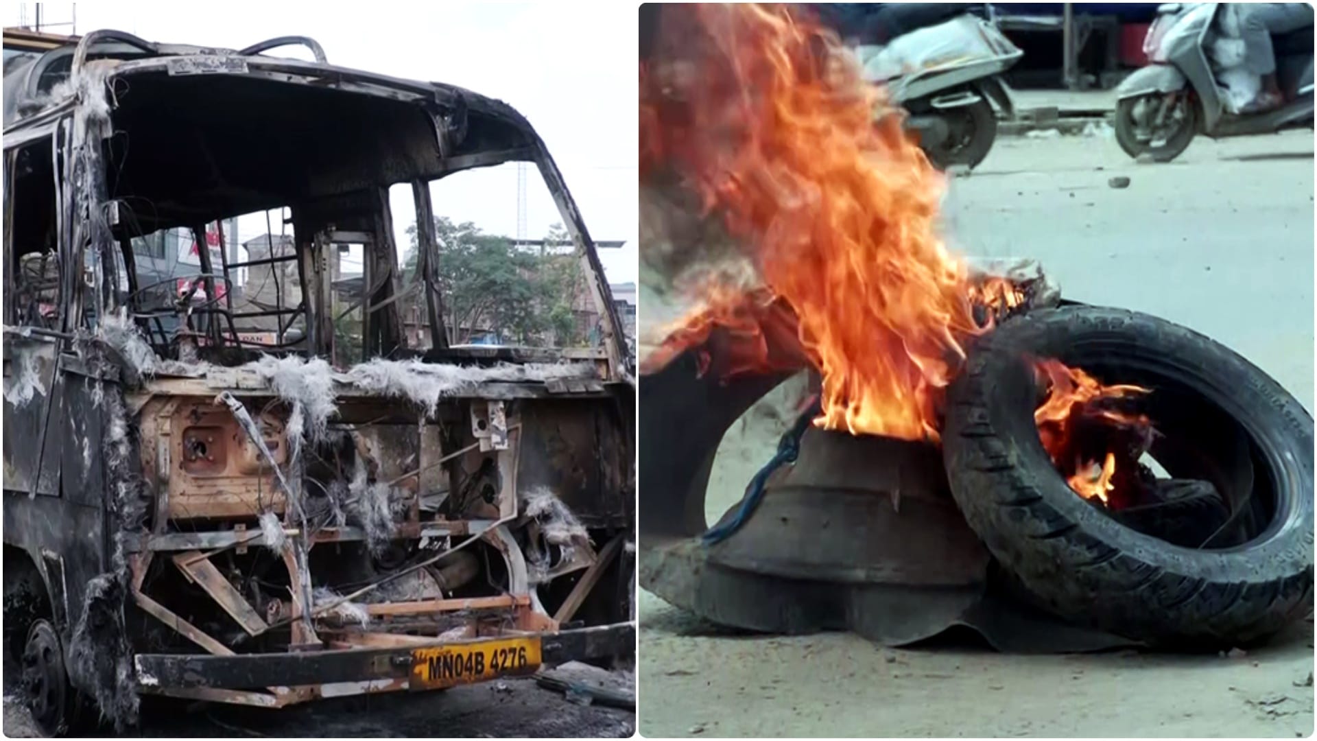 Manipur:मणिपुर में अराम्बाई तेंगगोल के सदस्य की गिरफ्तारी पर जमकर बवाल ...