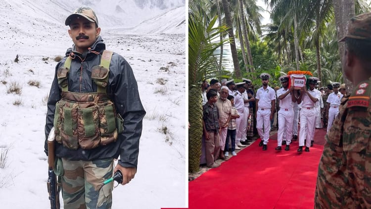 Indian Army:'सच्चा वीर वही, जो अनदेखे खतरों में भी करे सेवा', सिपाही ...