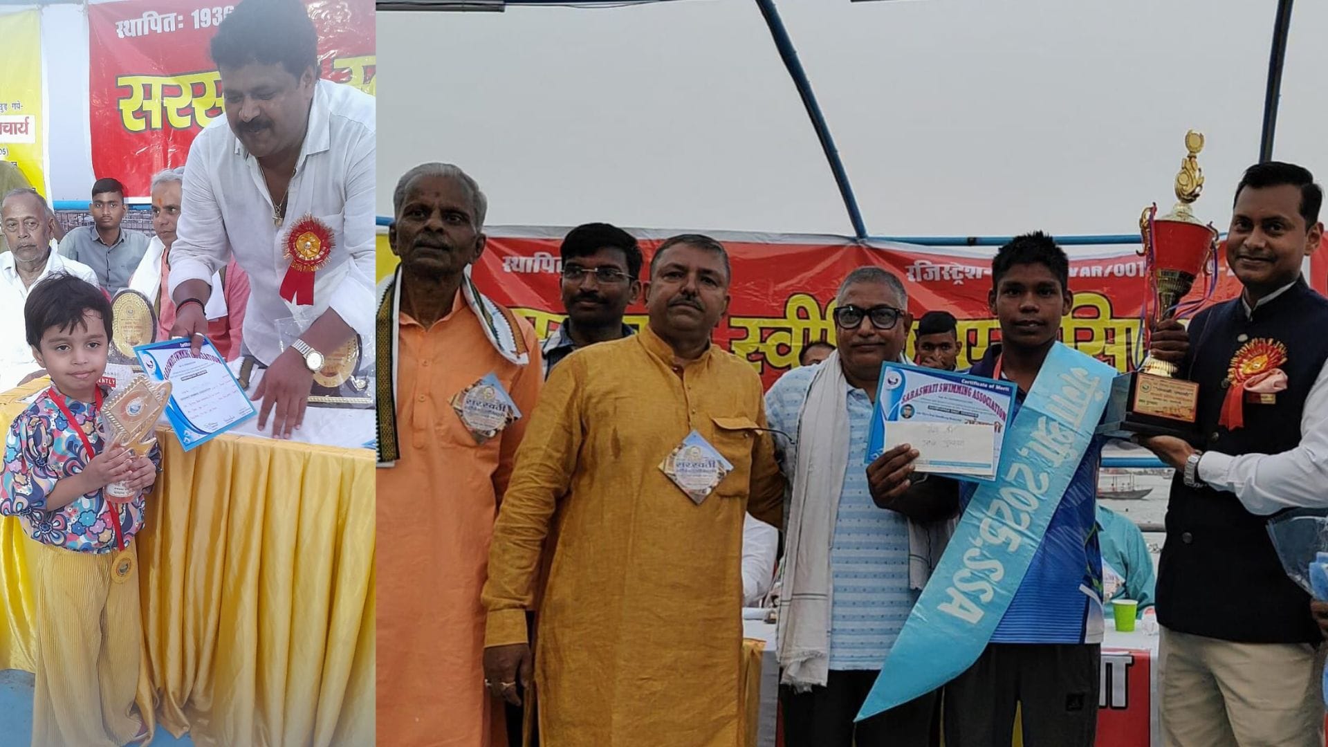 Sports News:पांच साल की शानवी ने 10 मीटर तैराकी में जीता स्वर्ण, इन ...