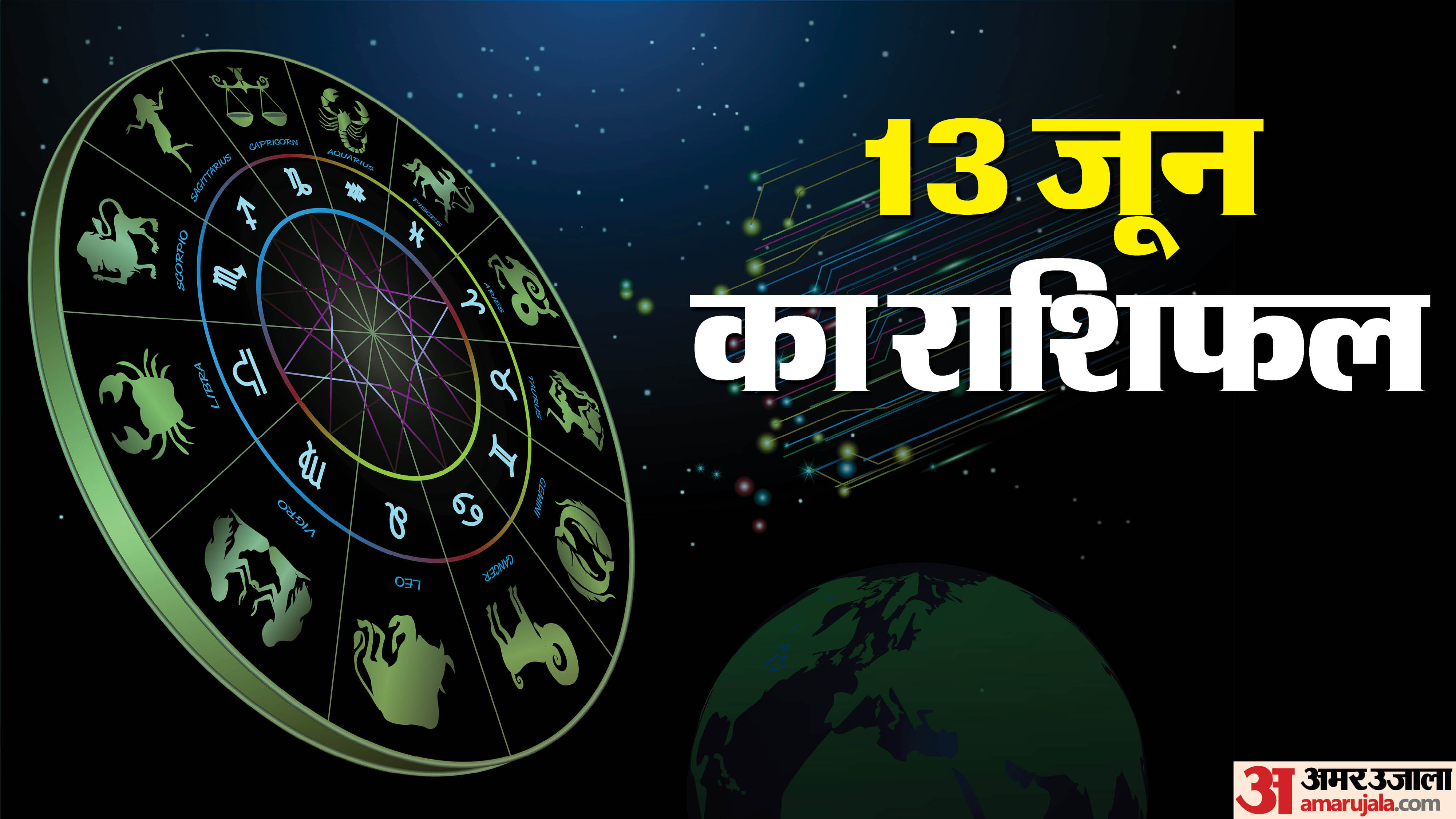 Aaj Ka Rashifal Daily Horoscope Prediction 13 June 2025 Mesh Kark Singh Kanya Kumbh Makar Meen ...