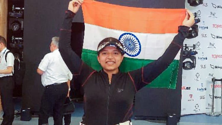Olympian Sift Kaur Samra Made It A Memorable Day For India Makes It A ...