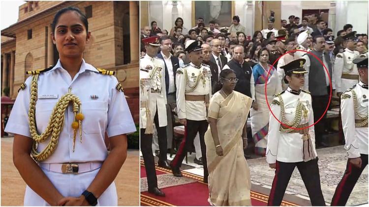 Meet Lt Commander Yashasvi Solanki Biography First Women Adc Of President Draupadi Murmu In ...