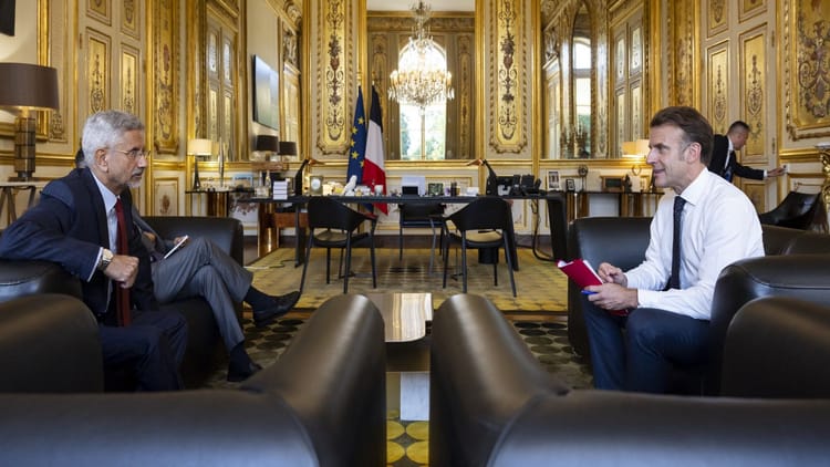 S Jaishankar's Visit To France Update Meeting With President Emmanuel ...