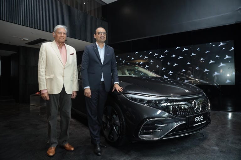 Mercedes-benz Eqs 580 4matic Celebration Edition Launched In India Know ...