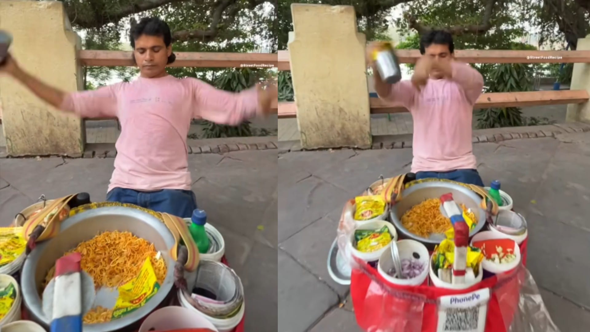 Viral Video:नागिन की तरह लहराकर भेलपुरी बना रहा है शख्स, लोगों ने बताई ...