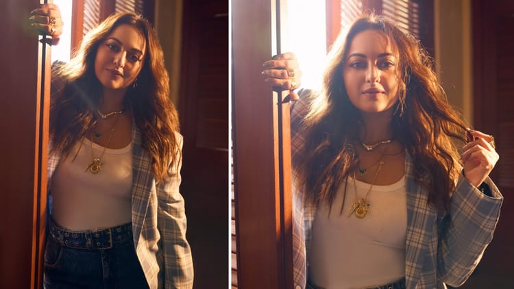 Sonakshi Sinha Starts Nikita Roy Promotions Shares Stylish Look On ...