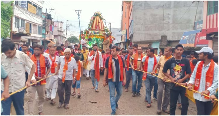 Bihar News: Lord Jagannath's Rath Yatra Took Place In Kahalgaon, The ...