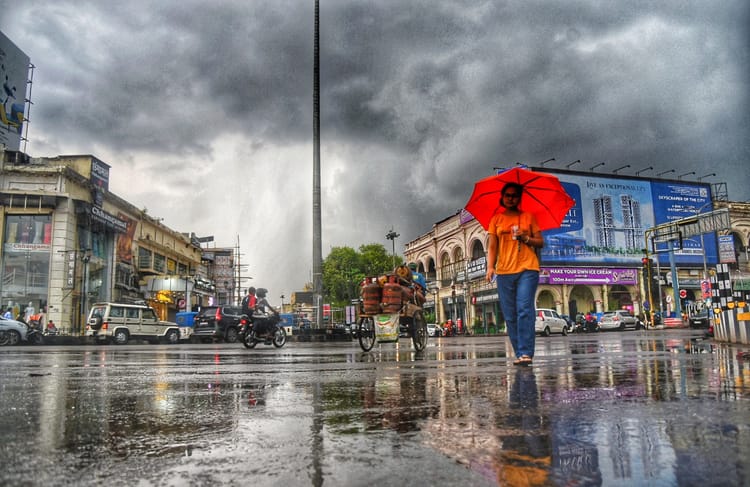 Up: Monsoon Returns With A Bang In The State, Darkness Prevails In ...