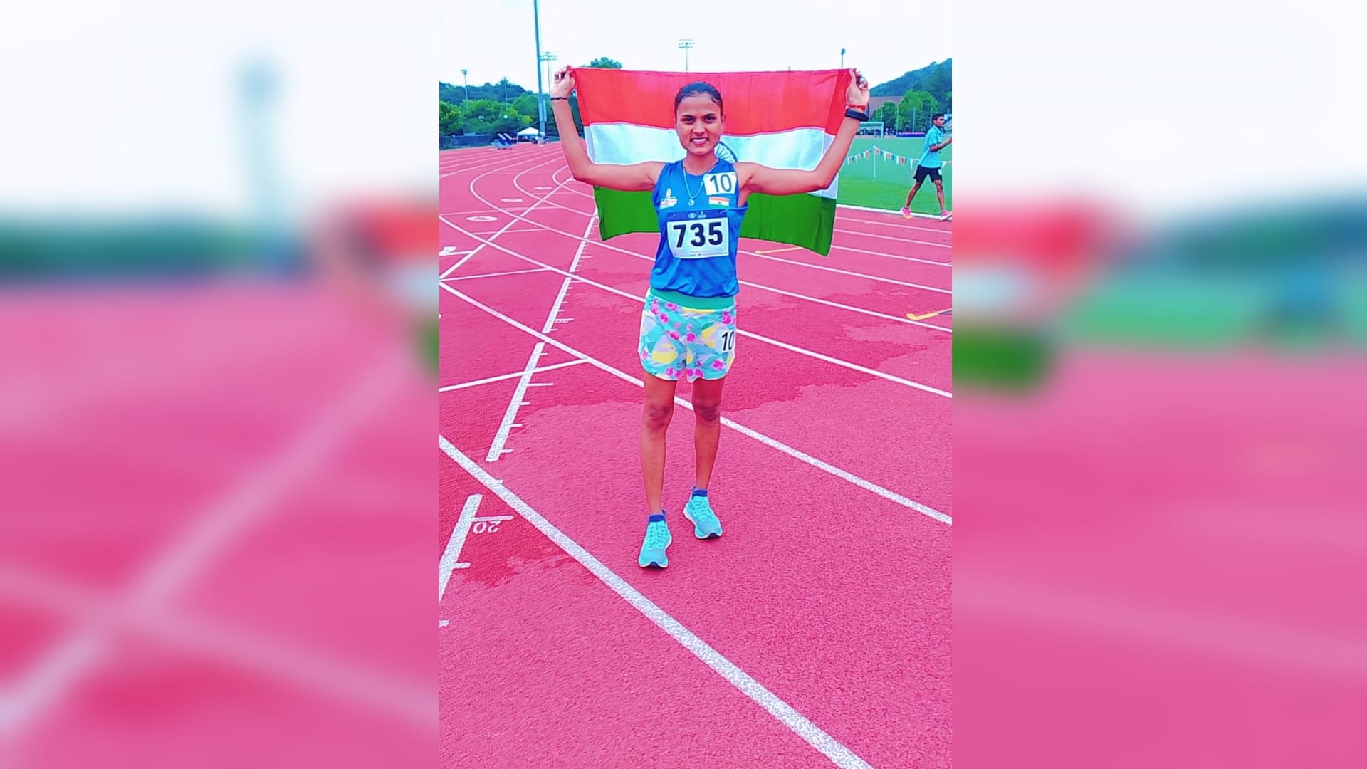 World Police Fire Games:रेशमा पटेल ने अमेरिका में 5 किमी रेस वाॅक में ...