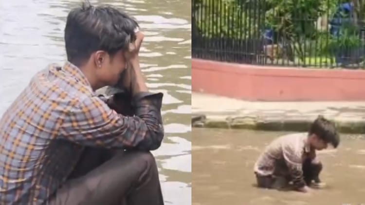 Viral News:बारिश के पानी में बह गया गरीब का फोन, खून-पीसने की कमाई से ...