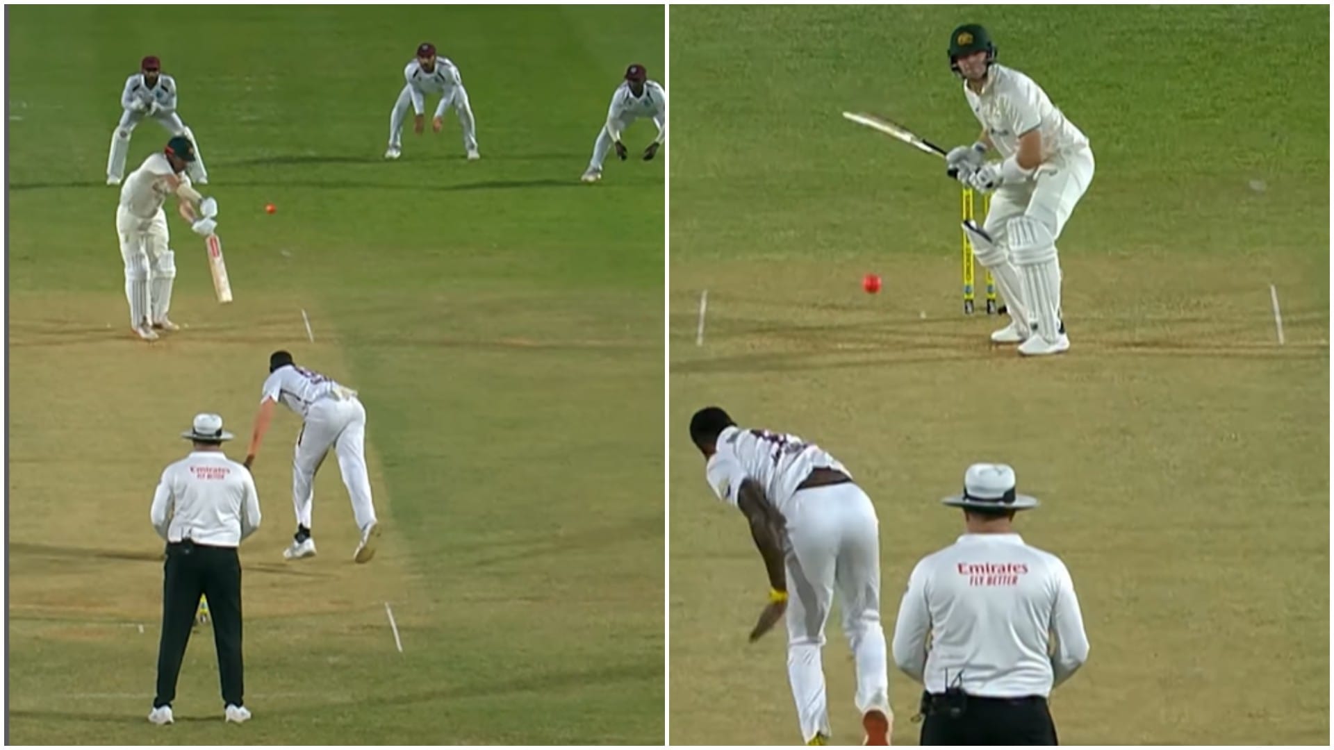 Wi Vs Aus:वेस्टइंडीज ने ऑस्ट्रेलिया का शीर्ष क्रम झकझोरा, कंगारुओं ने दूसरी पारी में 99 रन पर ...