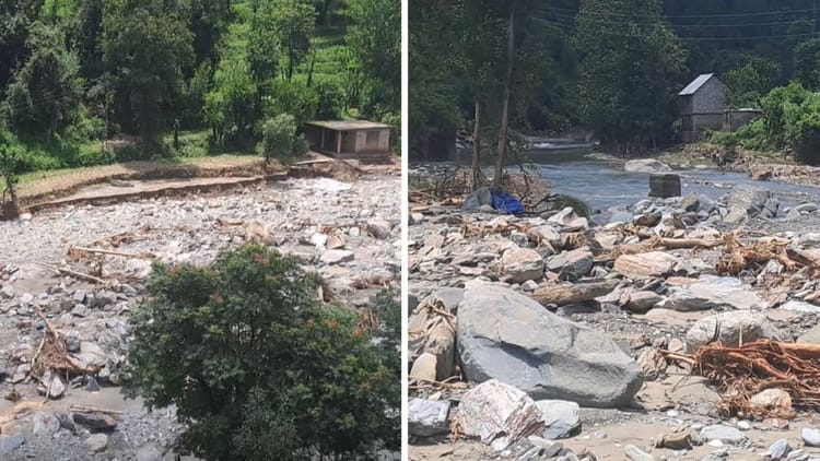 Mandi Cloudburst Affected People Of Pangalur Village Are Facing The ...