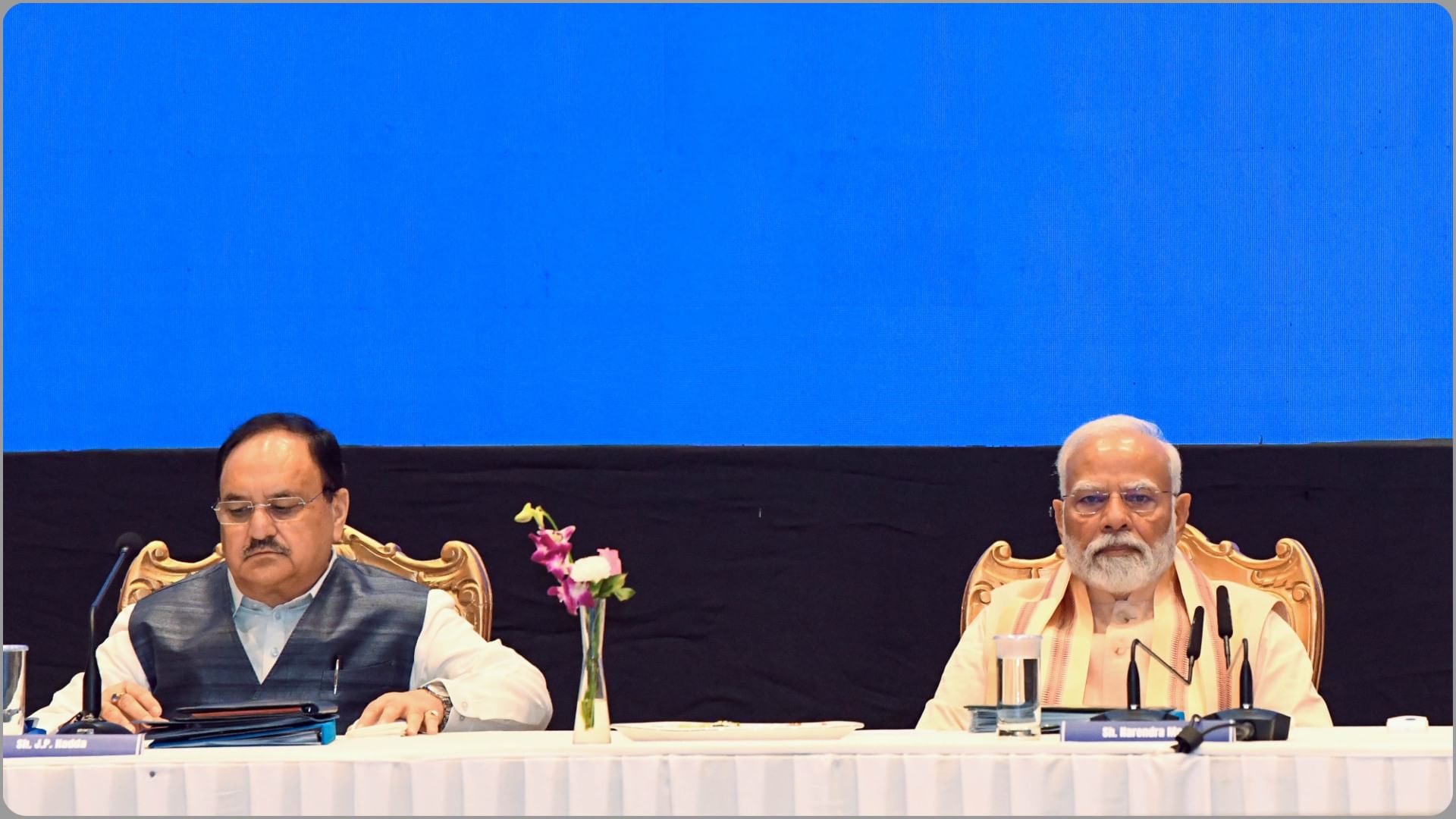 A High-level Meeting With Pm Modi Was Held At Parliament House Today ...