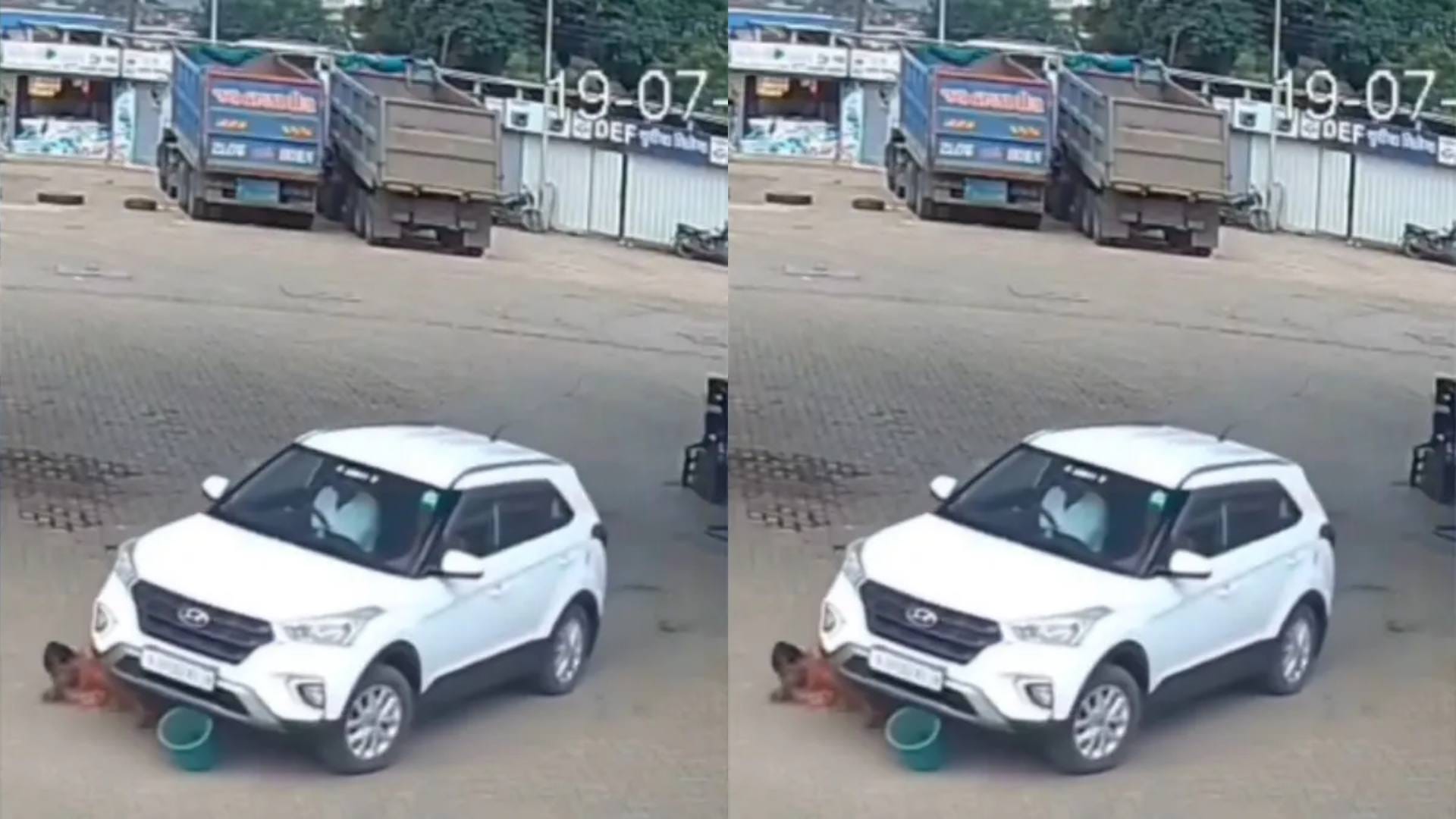 Viral Video:पेट्रोल पंप के आगे साफ-सफाई कर रही थी महिला, तभी तेज रफ्तार ...