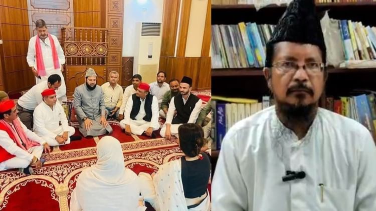 Barelvi Maulana Shahabuddin Razvi Got Angry On Sp Meeting In The Mosque ...