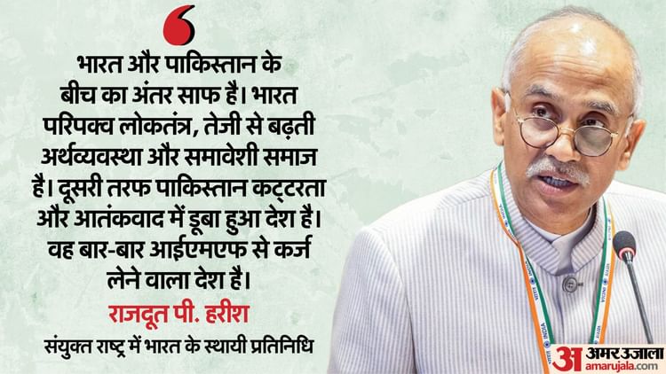 India At Unsc Amb P Harish Debate Promoting International Peace And ...