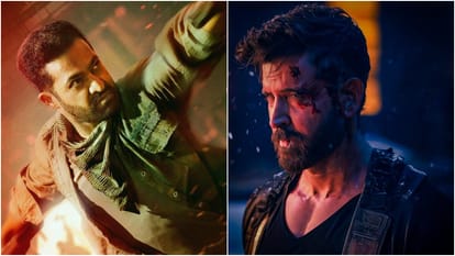 War 2:ट्रेलर रिलीज से पहले दीवाने हुए फैंस, आसमान में लिखा जूनियर ...