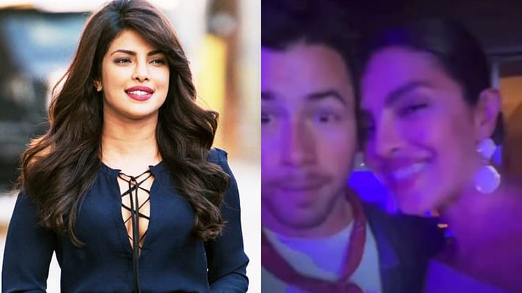 Priyanka Chopra:बेटी के पसंदीदा गाने पर थिरकते नजर आए निक और प्रियंका ...
