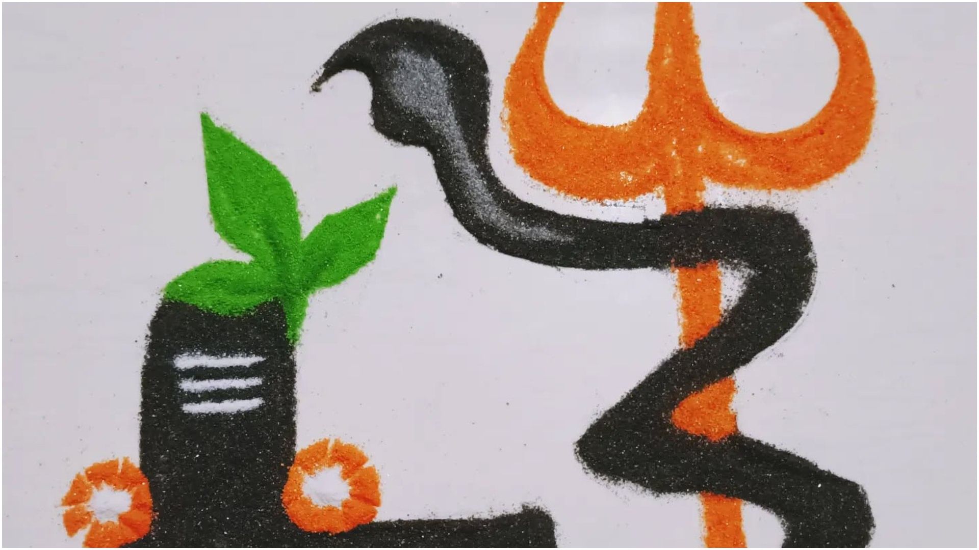 Rangoli Design For Nag Panchami:नागपंचमी पर नाग देवता को खुश करने वाली ...