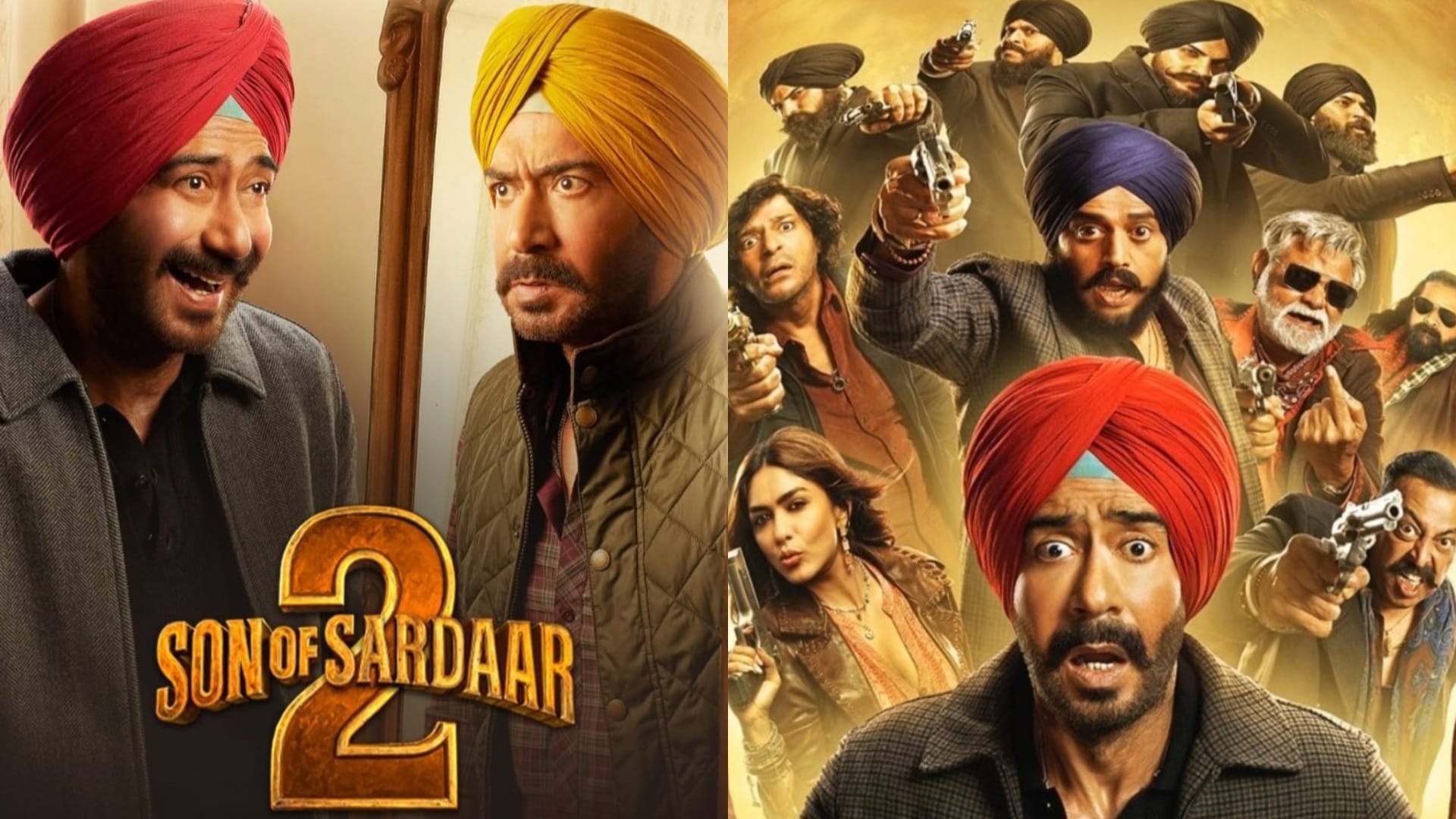 Son Of Sardaar 2 Vs Dhadak 2 Day 5 Box Office Collection Tuesday Total ...