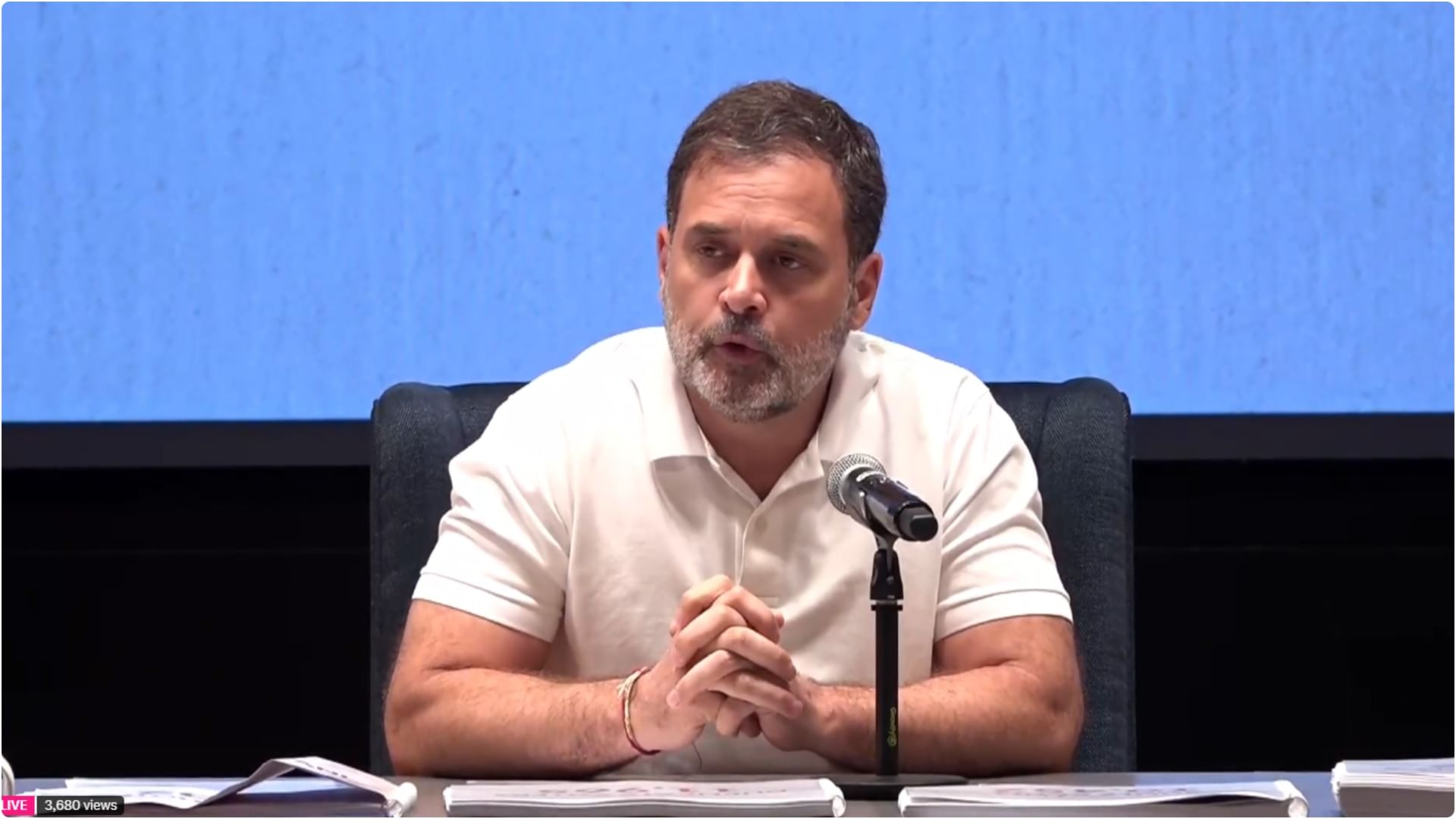 Rahul Gandhi Said Sir Institutionalised Chori Ec Colluding With Bjp To Carry Out 'vote Theft ...