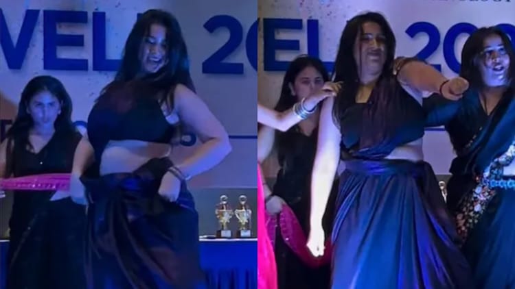 Viral Video:‘उई अम्मा’ पर कॉलेज की लड़की ने किया ऐसा जबर्दस्त डांस कि ...