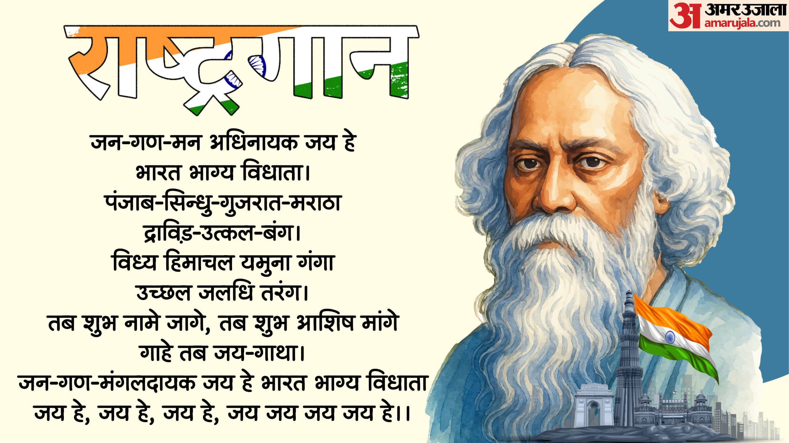 Jana-gana-mana Lyrics:15 अगस्त पर आपका बच्चा सबसे जोर से गाएगा ‘जन-गण ...