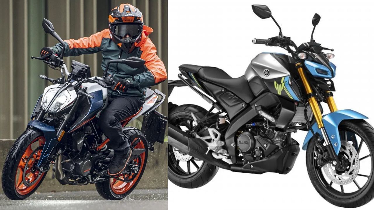 Ktm 160 Duke Vs Yamaha Mt15 Comparison Price Features Specifications Details - Amar Ujala Hindi ...