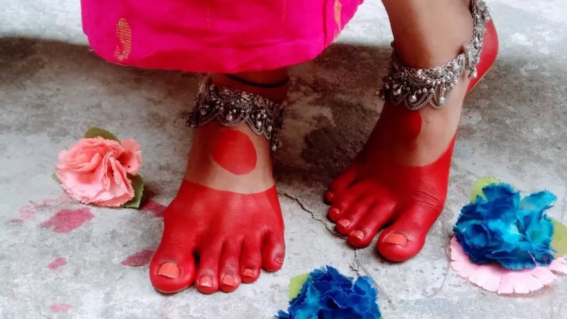 Aalta Design Hartalika Teej 2025 Latest Aalta Design Perfect For ...